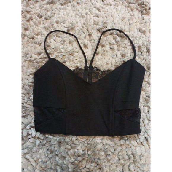 Hot Miami Styles | Tops | Womens Hms Hot Miami Styles Black Lace Sheer ...